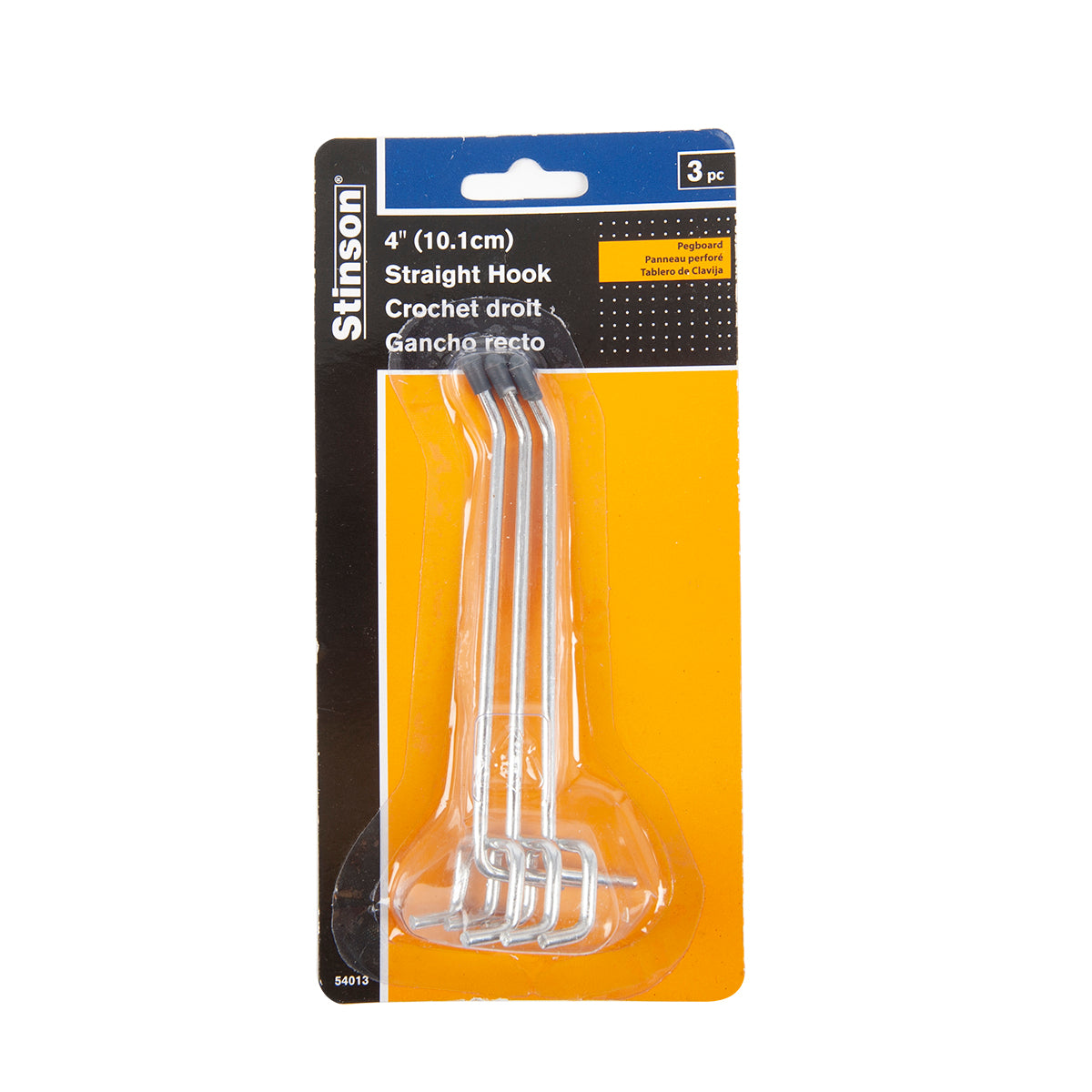 Ens. 3 Crochets droits 4po à 2 Tenons