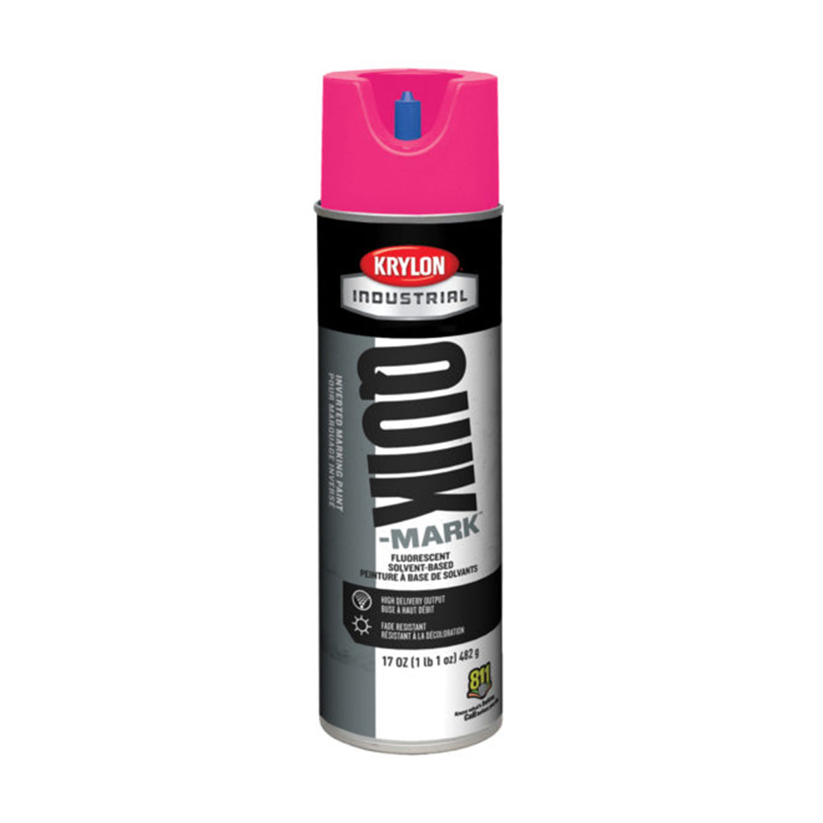 Peinture en Marquage En Aérosol 482g Inversé Fluor Rose